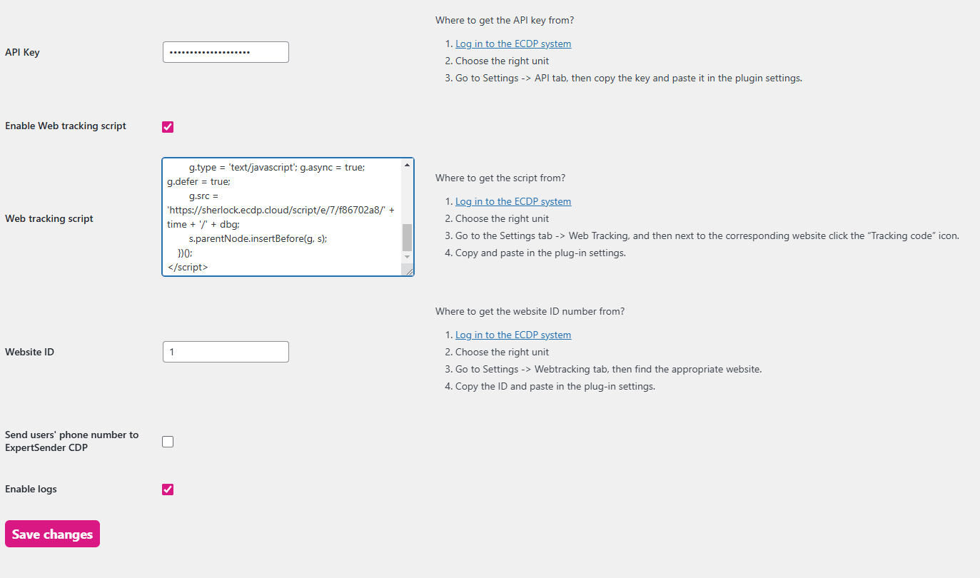 WooCommerce integration guide - ExpertSender Help center